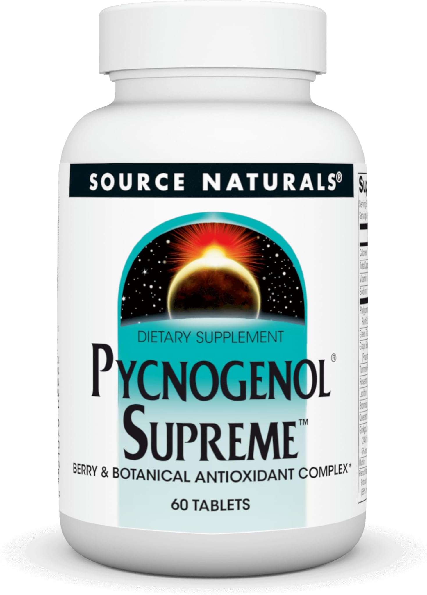 Amazon.com: Source Naturals Pycnogenol Supreme, Berry & Botanical ...
