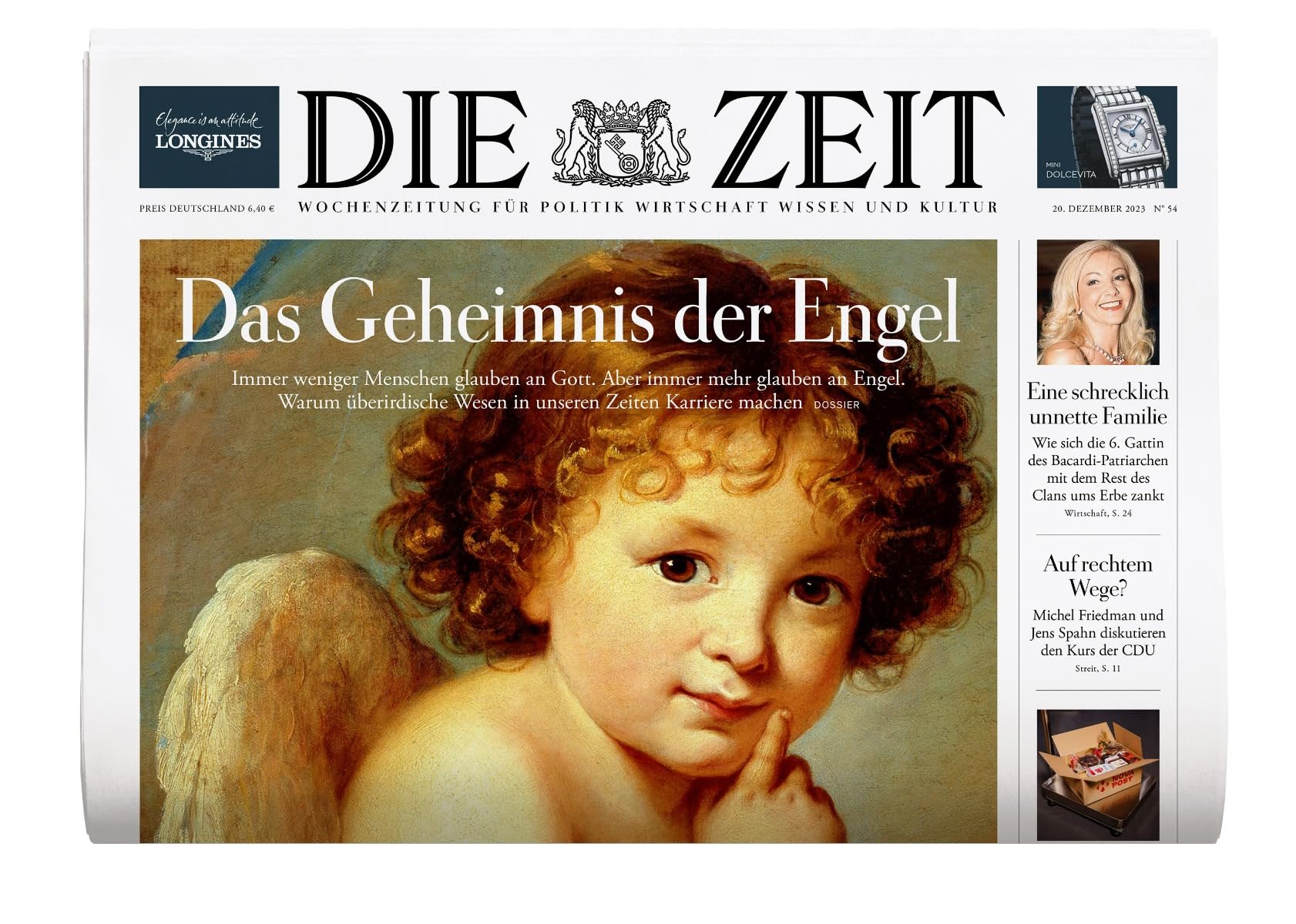 DIE ZEIT 54/2023 "Das Geheimnis der Engel" : DIE ZEIT: Amazon.de: Bücher