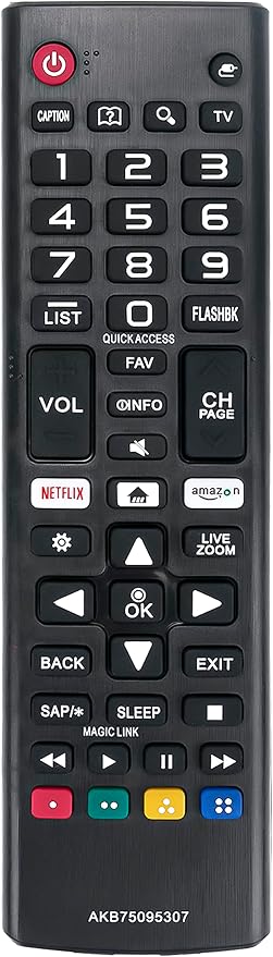 Amazon.com: New AKB75095307 Replace Remote fit for LG TV 43UJ6300 ...