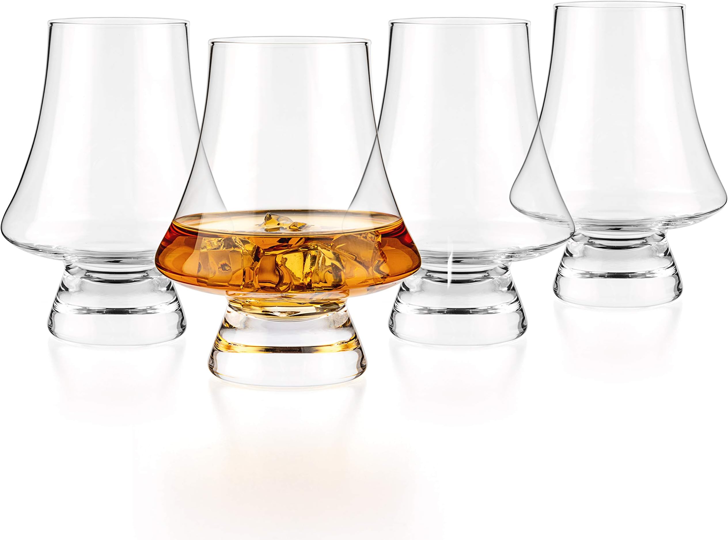 Amazon.com | GLENCAIRN Crystal Whiskey Glass, 4 Pack Gift Set: Old ...
