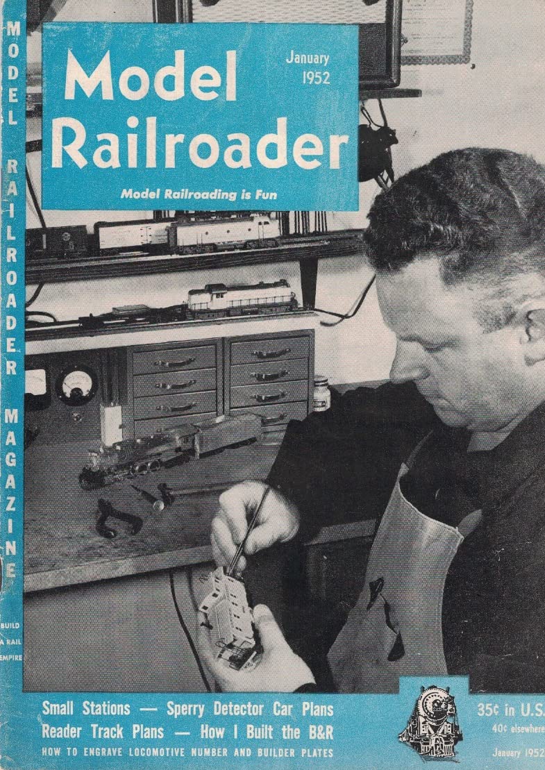 Model Railroader January 1952 Volume 19 Number 1: Page, John, [Editor ...