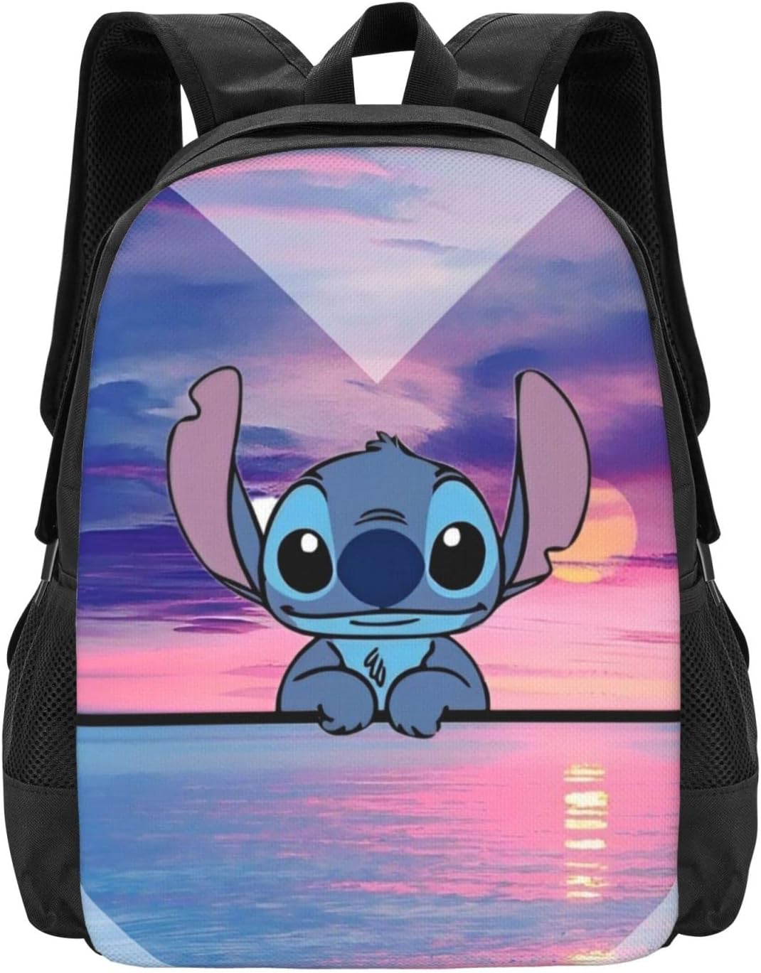 Amazon.com: Beger Stitch Backpack Cute Stitch Cartoon Character Unisex ...