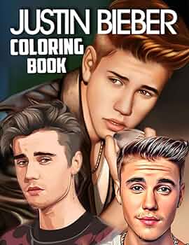 justin bieber coloring pages