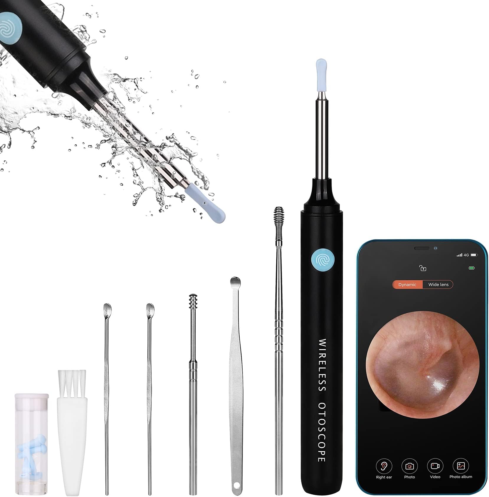 Amazon.com: Bebird Ear Cleaner Replacement Tips, 16 Pieces Waterproof ...