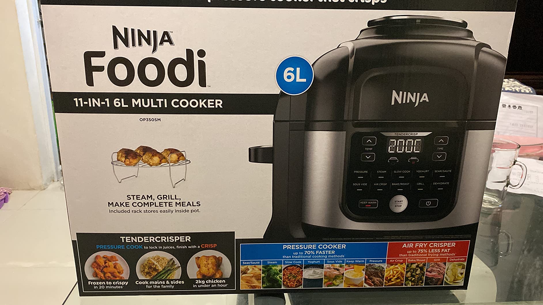Ninja Foodi 11 in 1 Multi cooker in one pot, Pressure cooker, Bake ...
