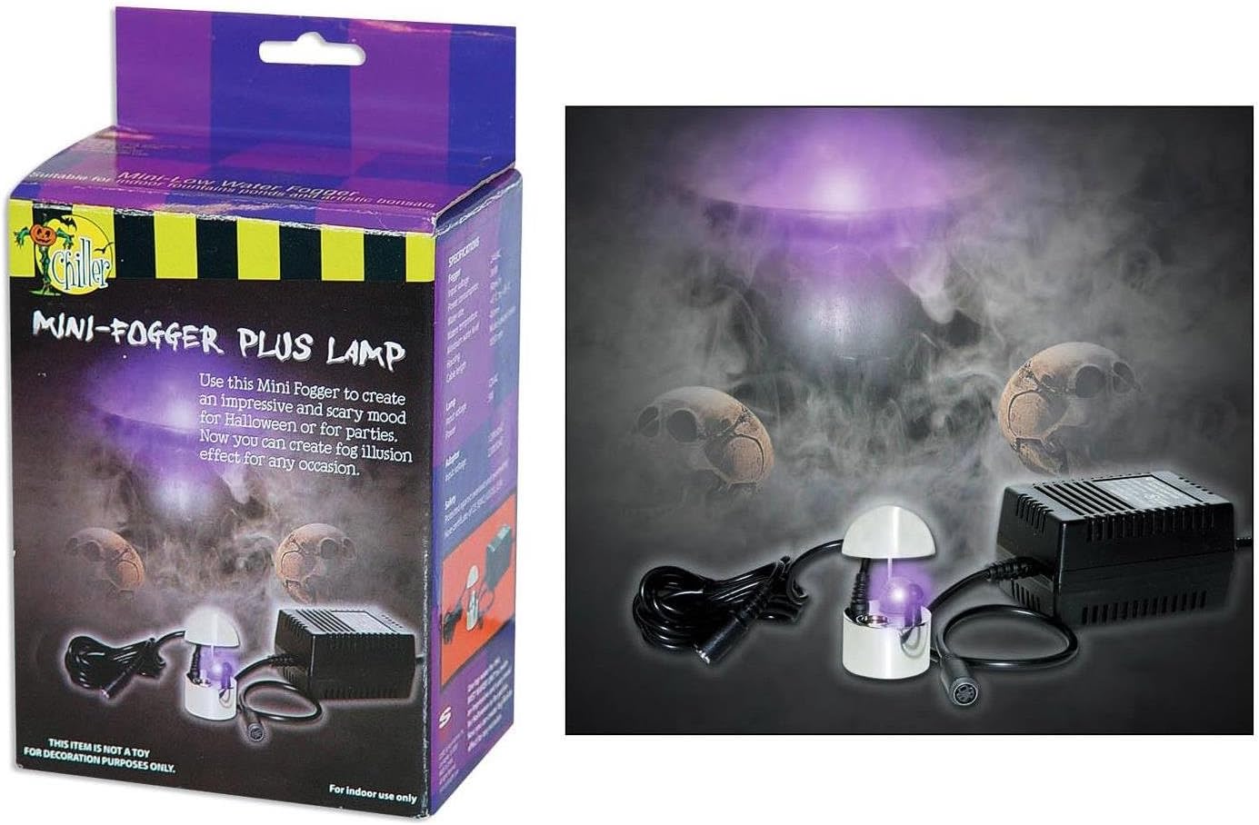 Amazon.com: Party Destination 197060 Mini Fog Maker with Lamp : Home ...