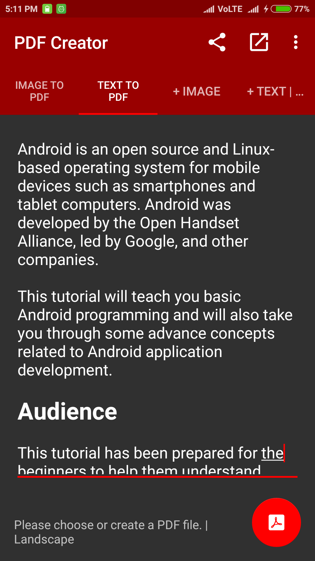 PDF Creator - App on Amazon Appstore