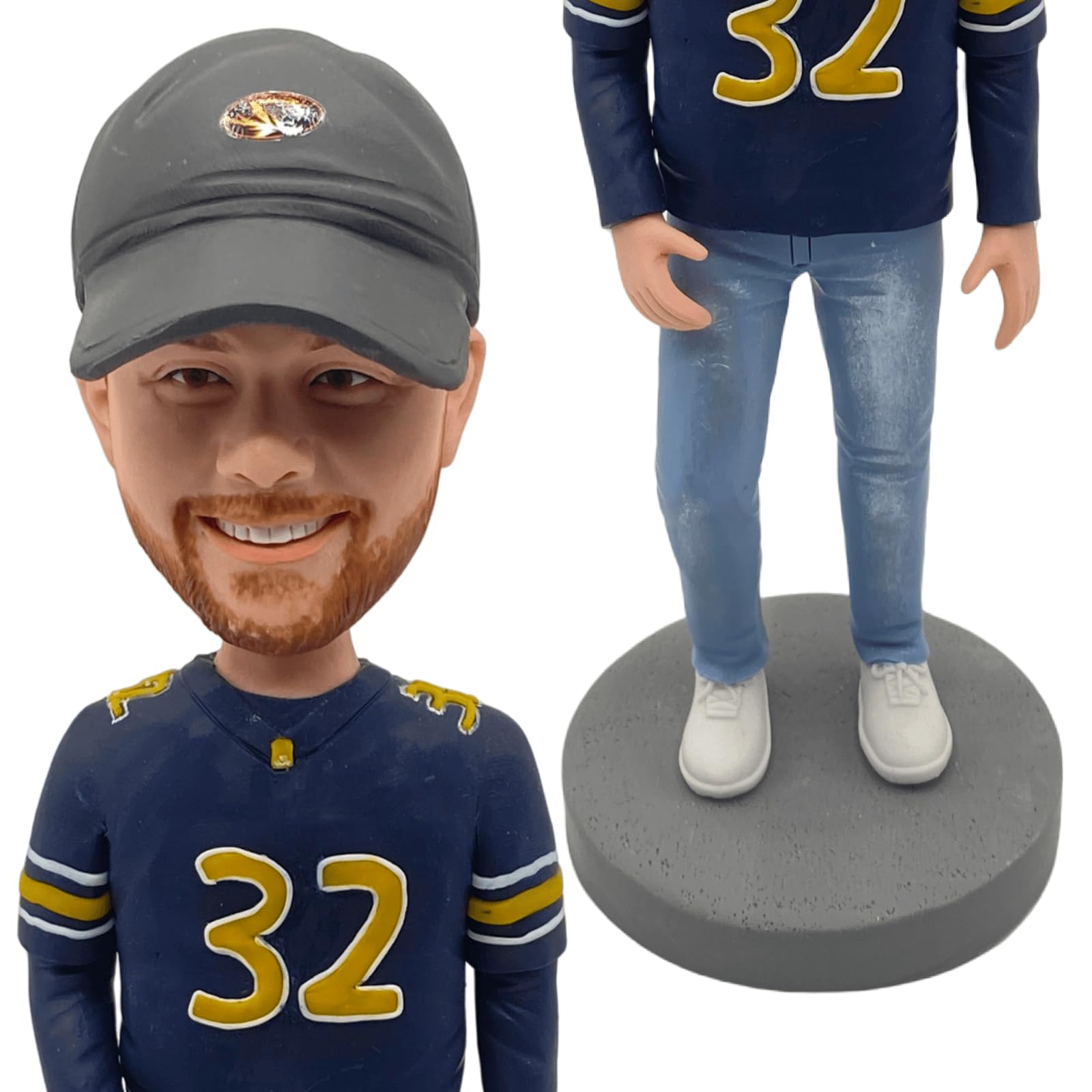 Amazon.com: CCBobbleheads bobbleheads Customized,Handmade Whole Body ...