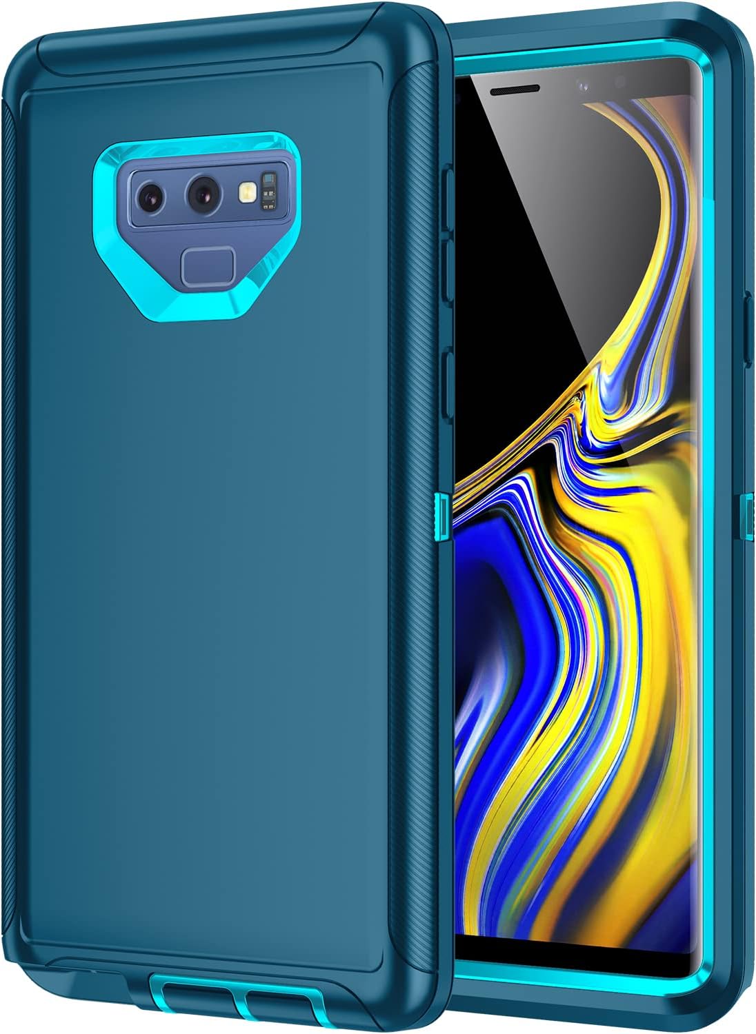 Amazon.com: Mieziba for Galaxy Note 9 Case,Shockproof Dropproof ...