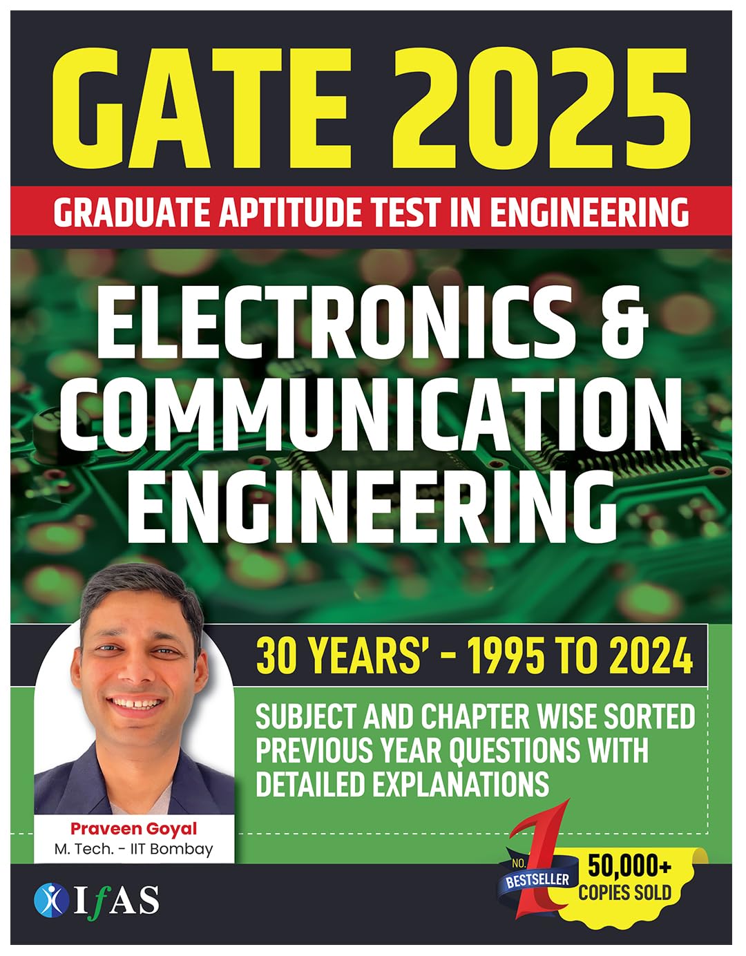 Buy GATE Electronics and Communication Engineering 2025 Book | Last 30 Years GATE ECE PYQ Book ...