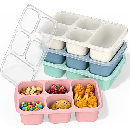 Amazon.com: EasyLunchboxes® - Patented Design Bento Lunch Boxes ...