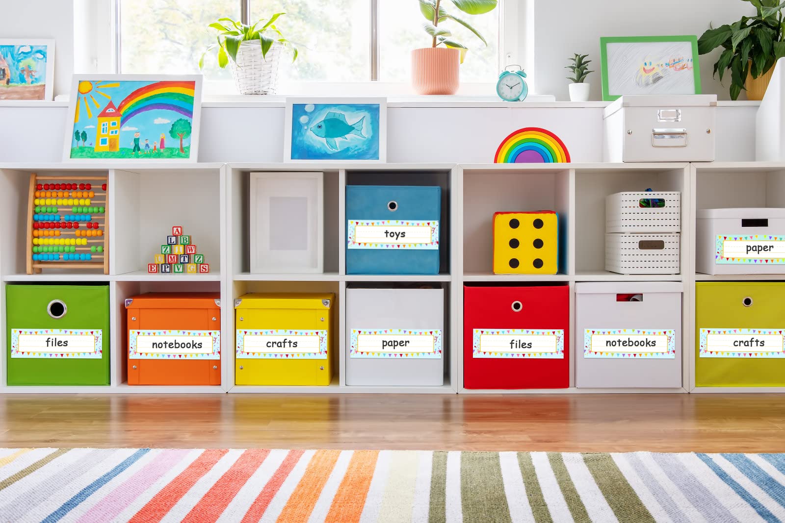 Snapklik.com : WaaHome Name Tags For Classroom - 36pcs Desk Cubby Name ...