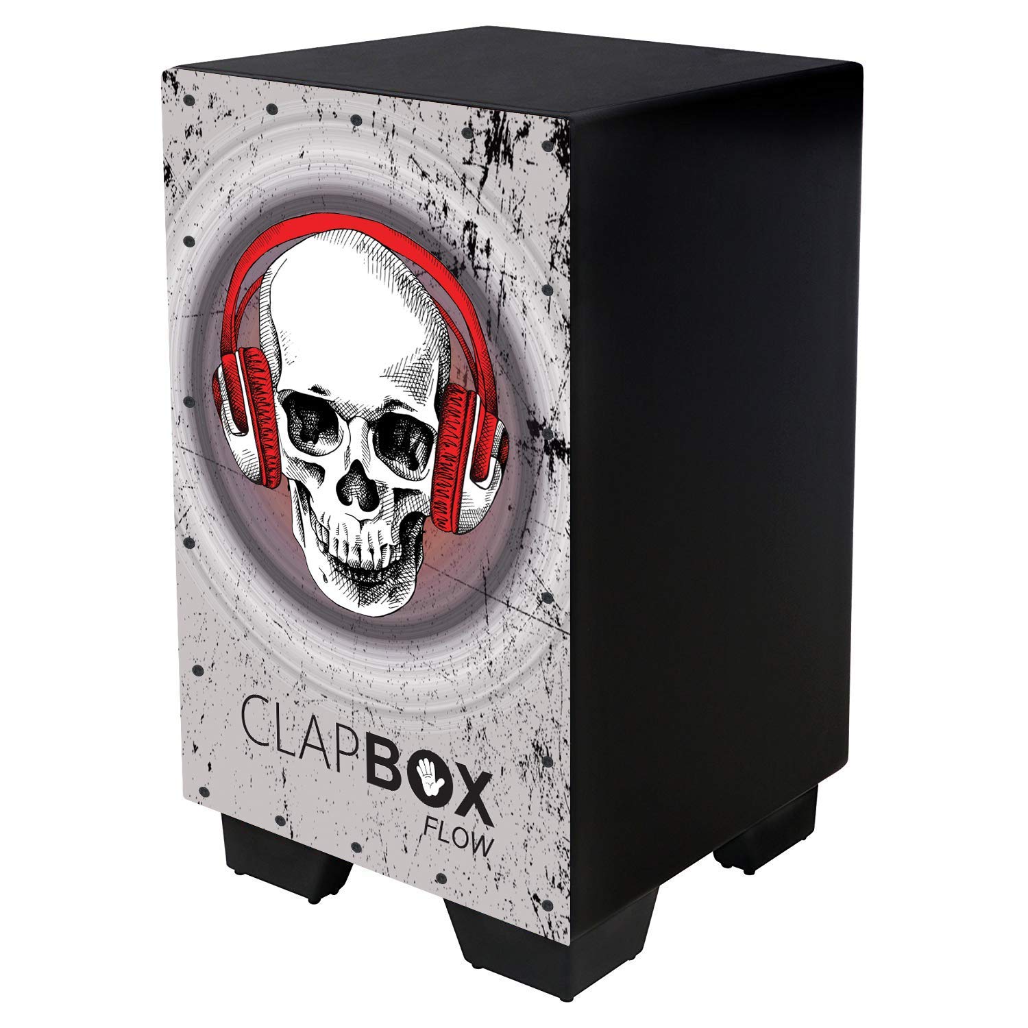 Clapbox Flow Graphic Cajon CB-FLW8, Walnut wood (H:50 W:30 L:30) - 3 ...