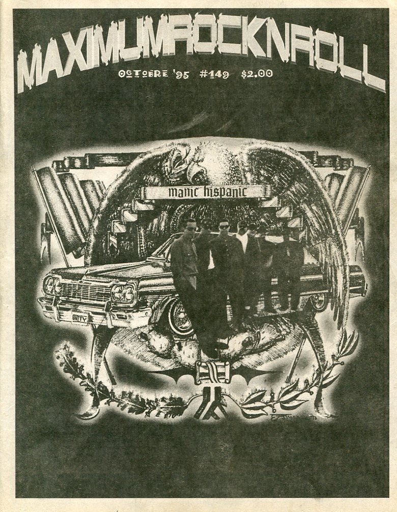 Maximumrocknroll #149, October 1995: Manic Hispanic, Campus Tramps ...