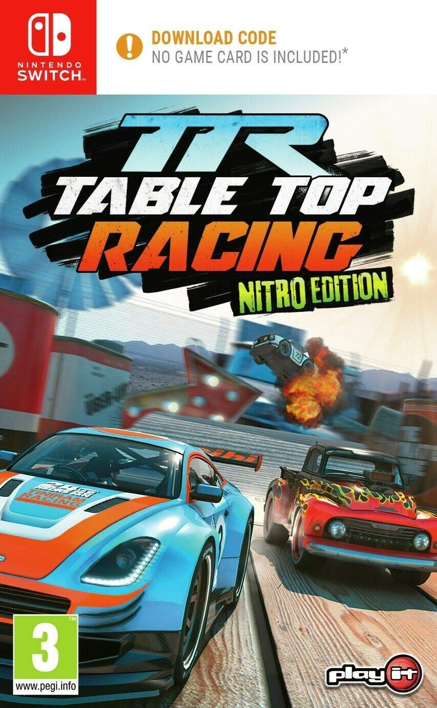 Amazon.com: Table Top Racing: Nitro Edition (CIB) - For Nintendo Switch ...