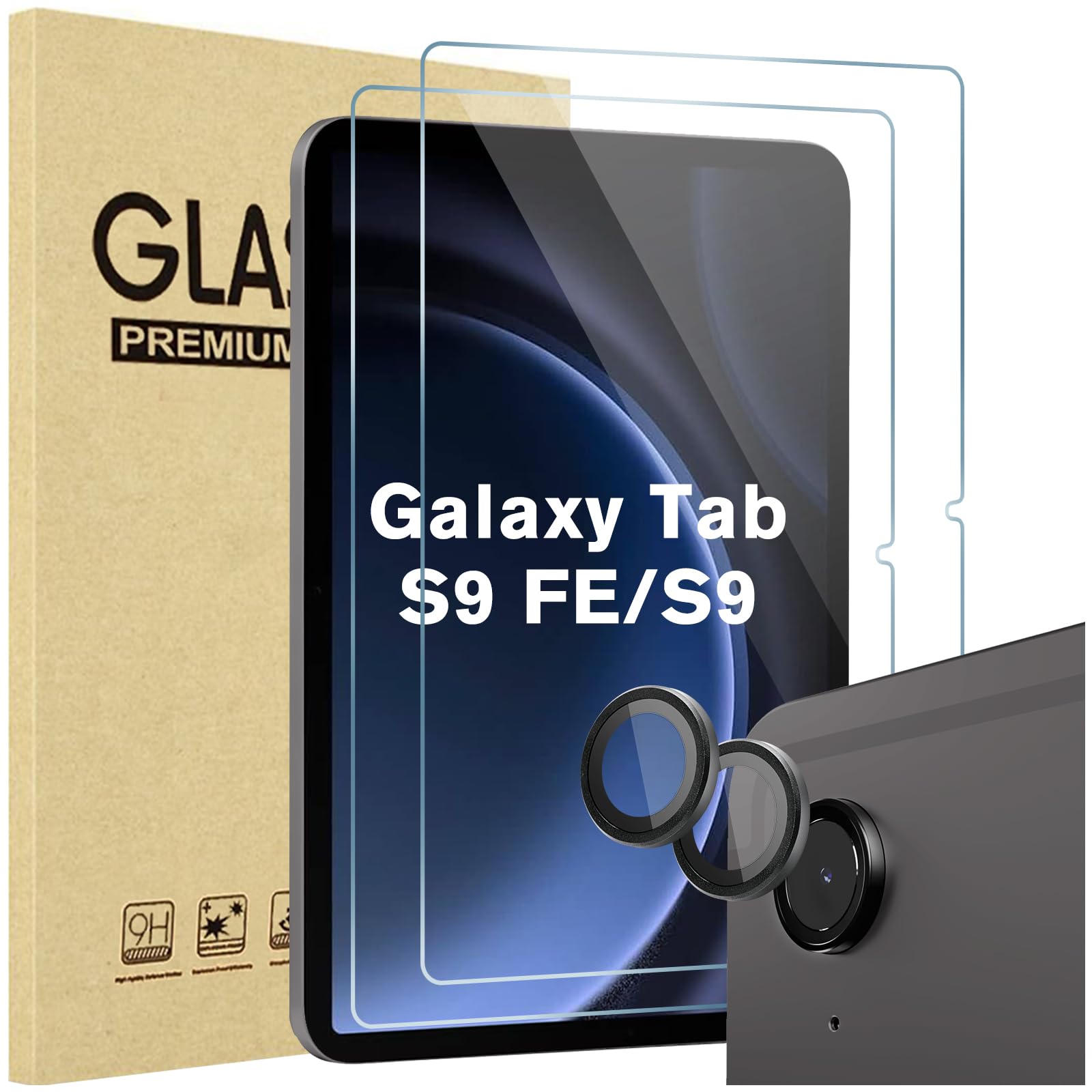 Amazon.com: ProCase 2 Pack Screen Protector for Galaxy Tab S9 FE 5G ...