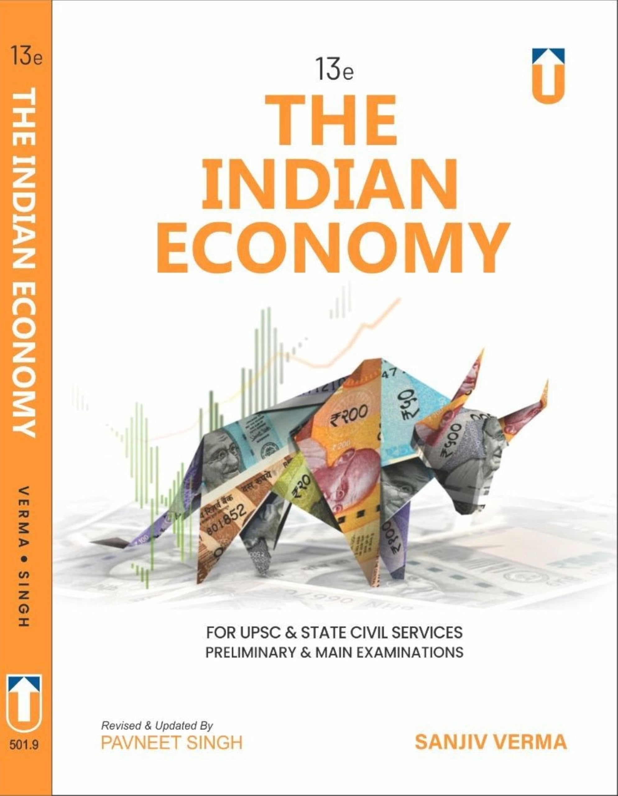 Buy THE INDIAN ECONOMY ( BY SANJIV VERMA) 13th EDITION 2025 (For UPSC ...