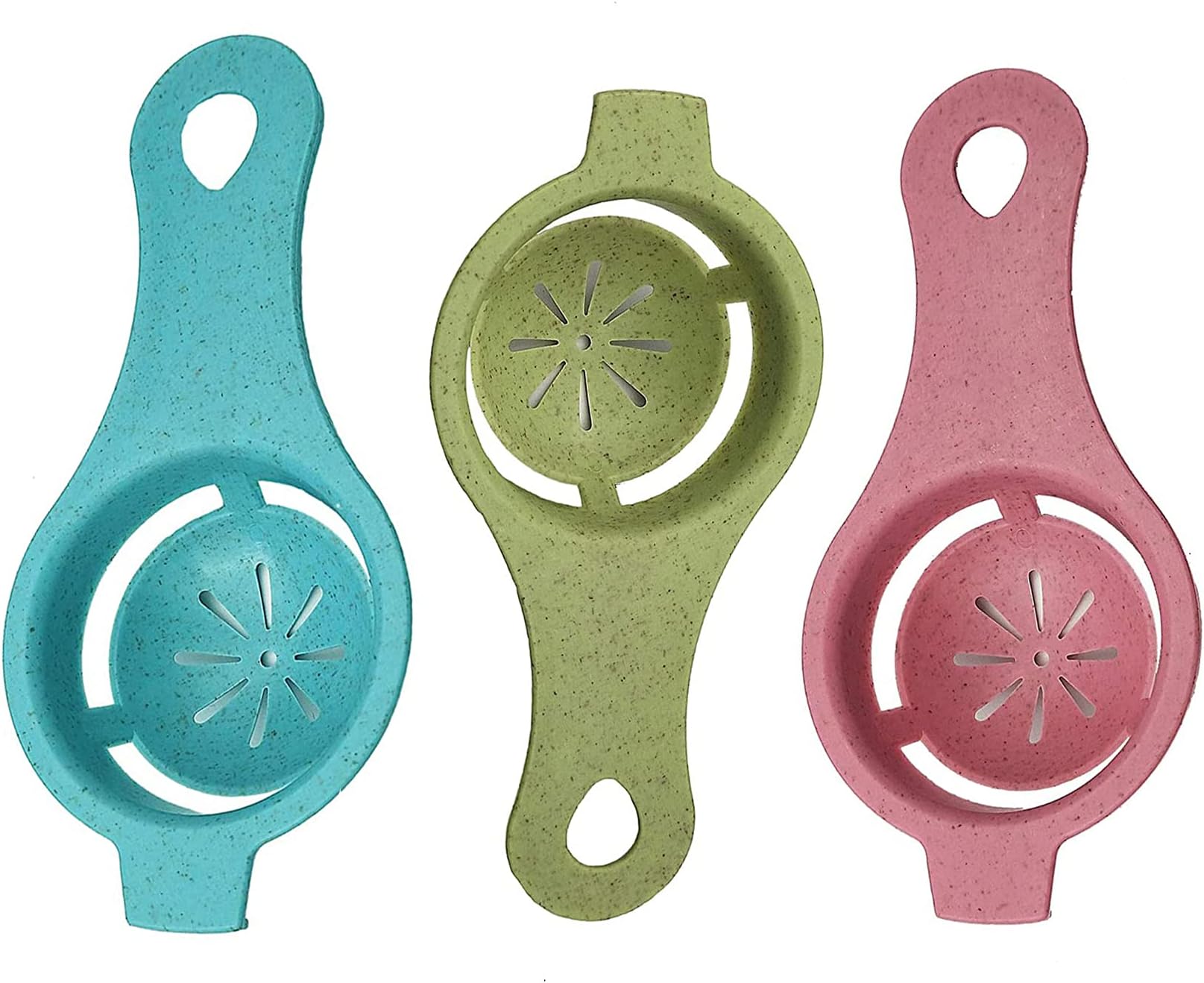 Amazon.com: Egg Yolk White Separator 3PCS Egg Separator Egg Yolk ...