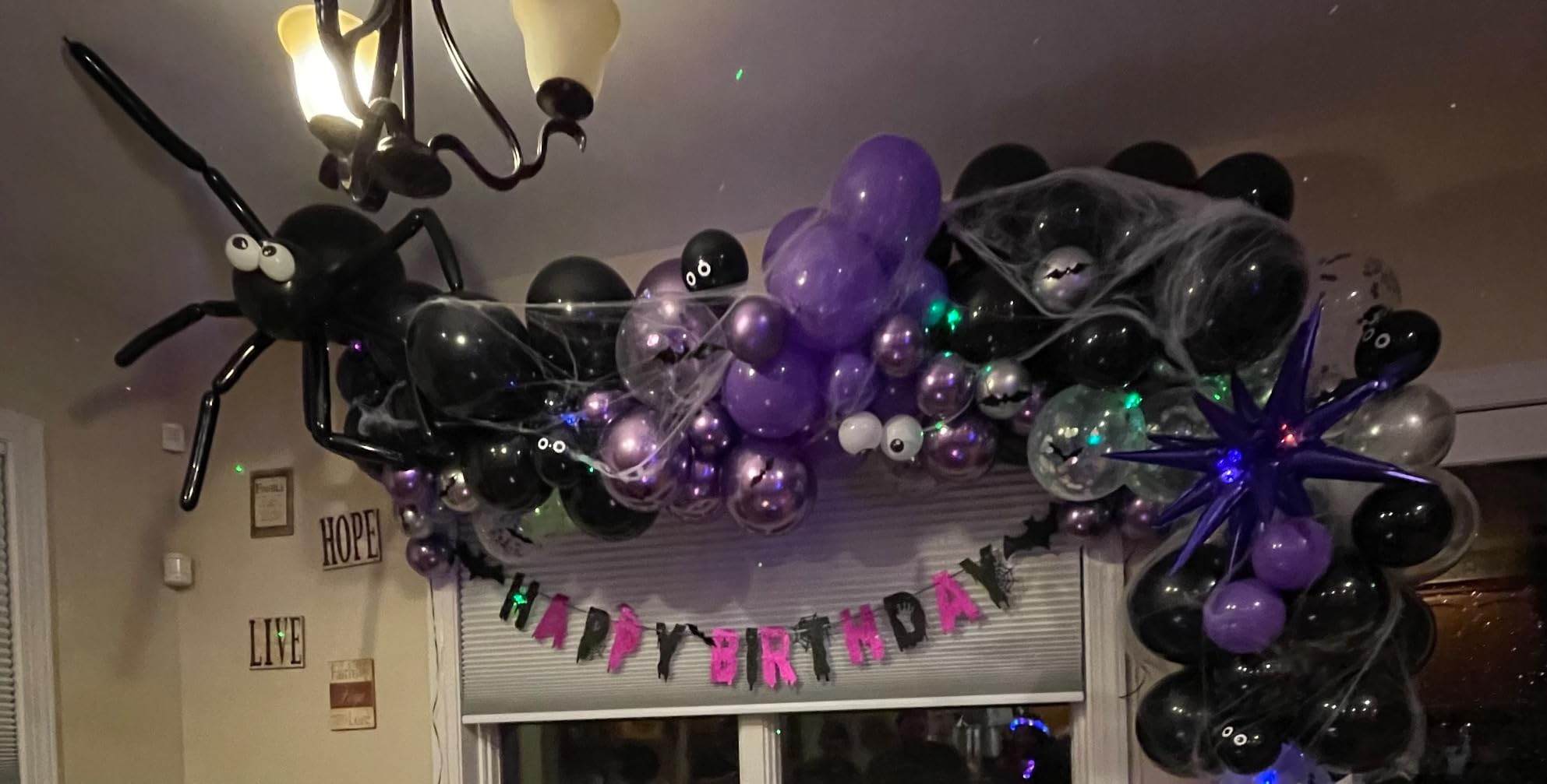 Amazon.com: 162Pcs Halloween Balloons Arch Garland Kit, Birthday ...