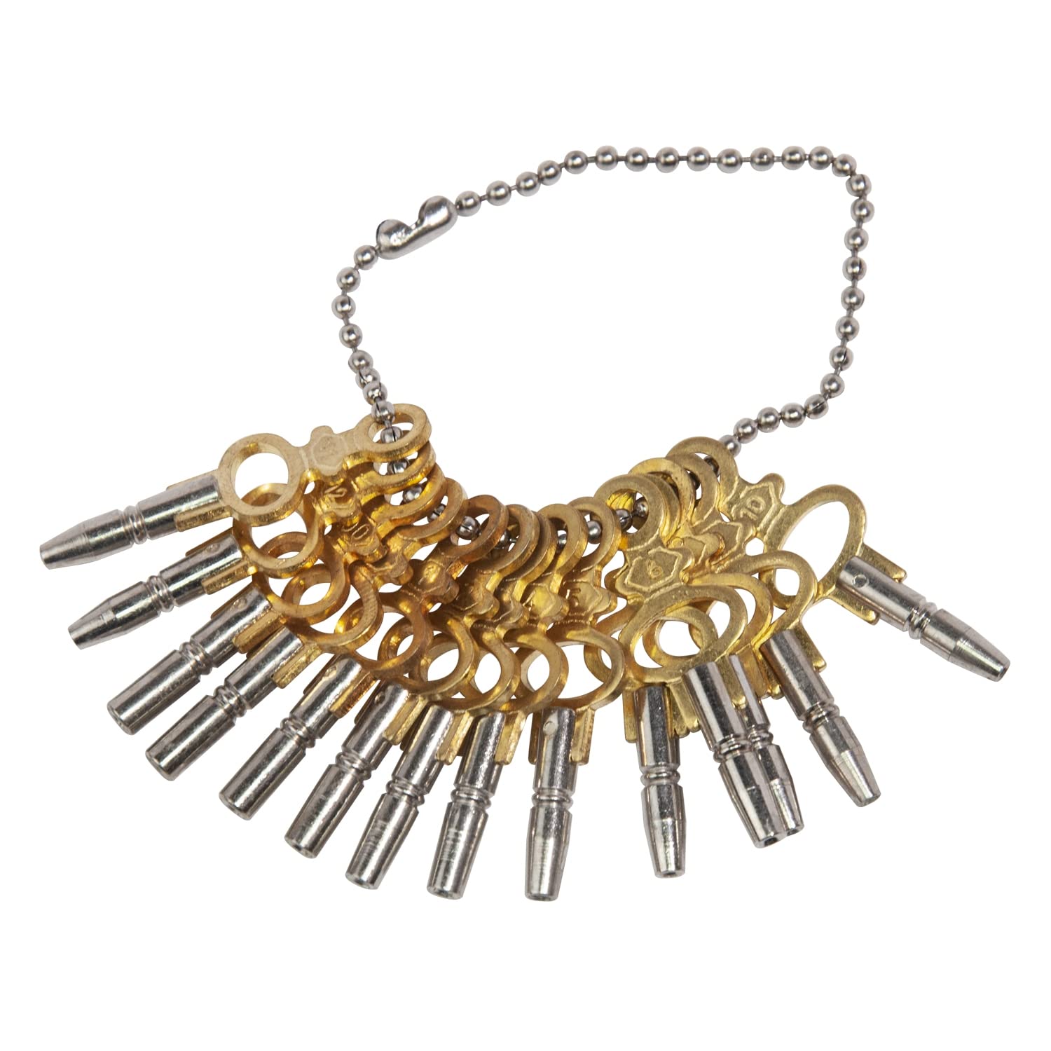 Amazon.com: Set of 14 Pocket Watch Winding Keys Sizes 00 to 12 ...