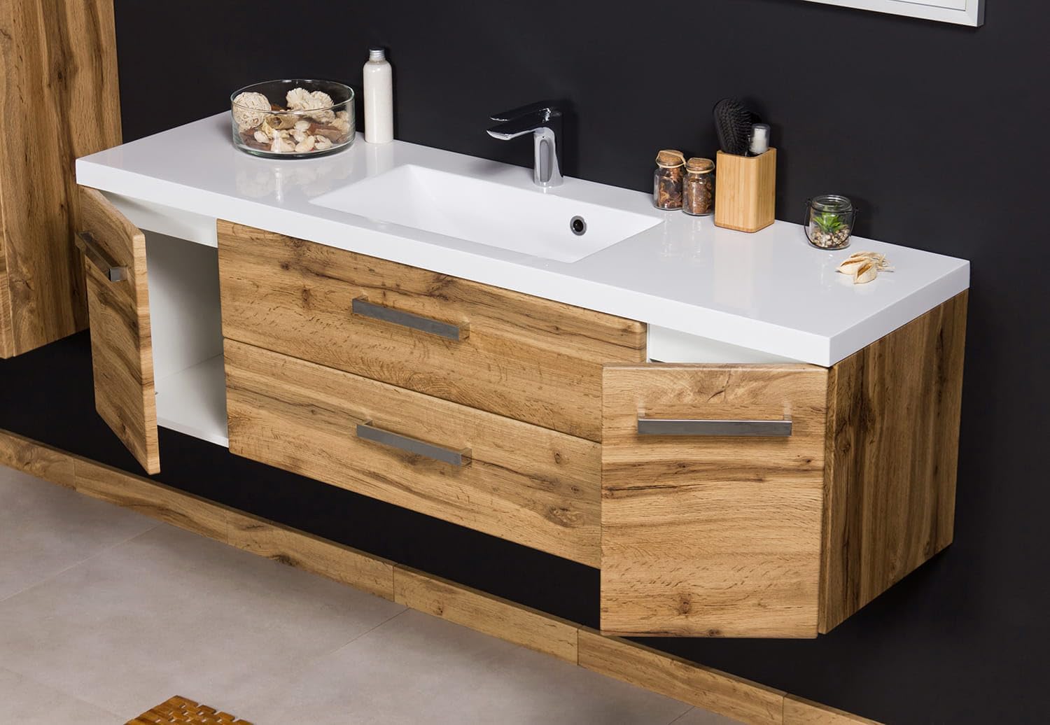 Waschbecken Mit Unterschrank 140