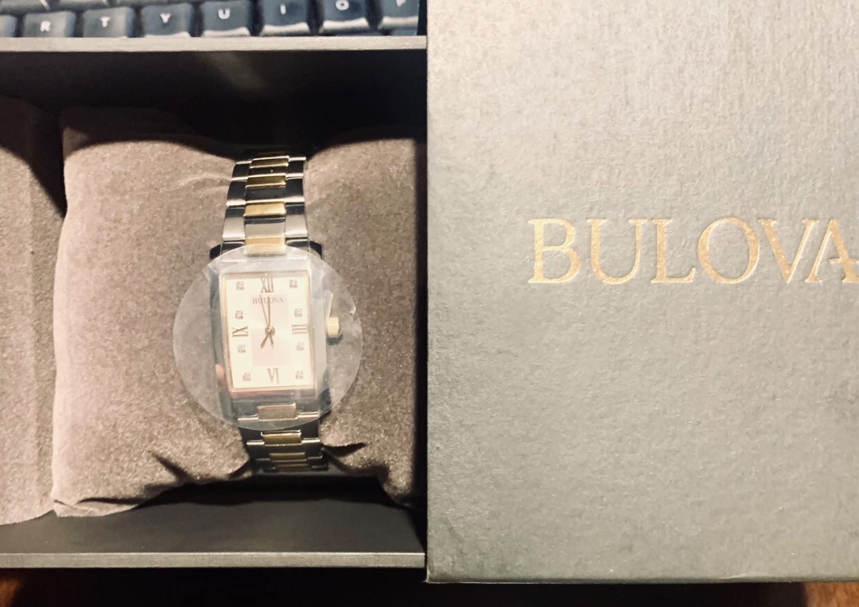 $44/mo - Finance Bulova Ladies' Classic Diamond Two-Tone Stainless ...