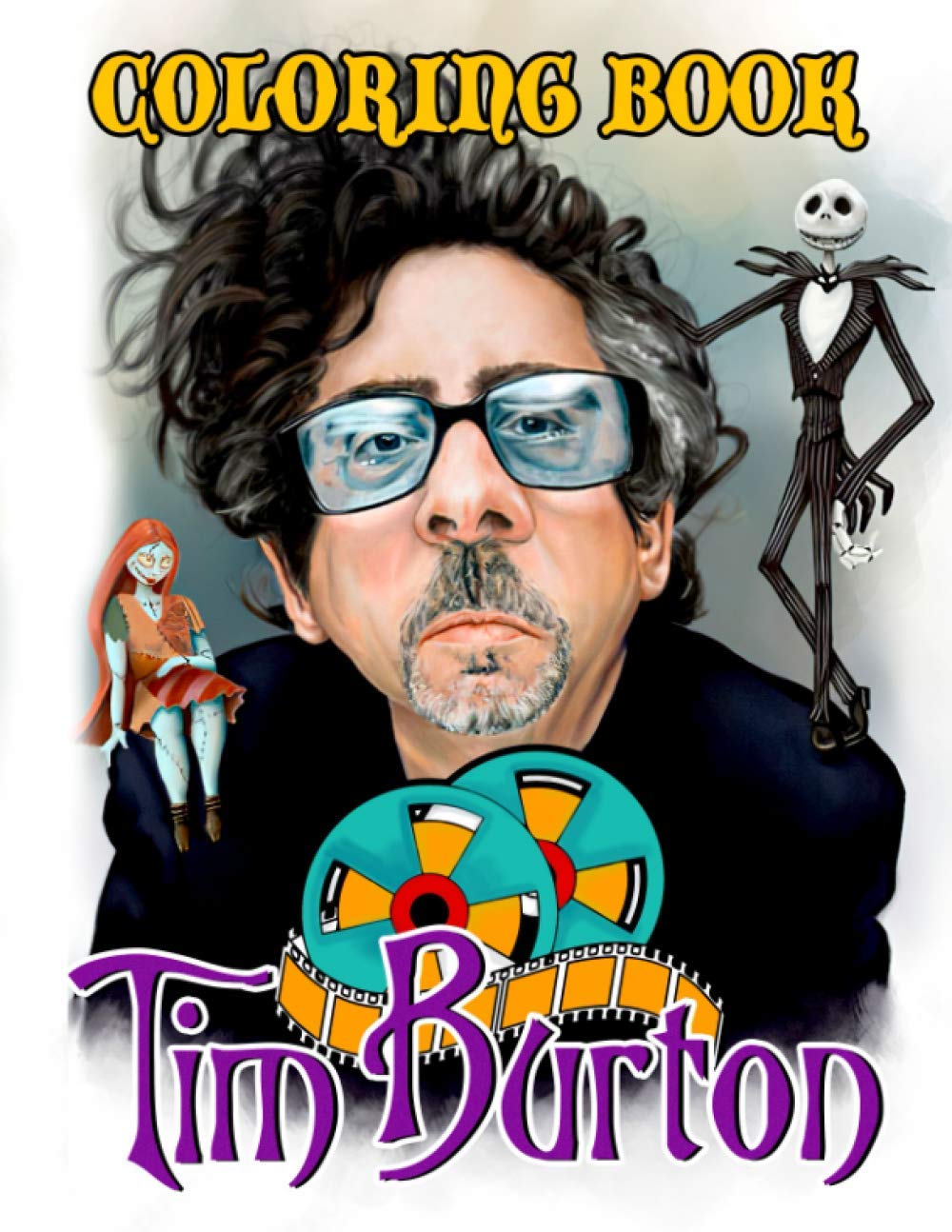 Buy Tim Burton Coloring Book: Gives A Feeling Of Passion, Excitement ...