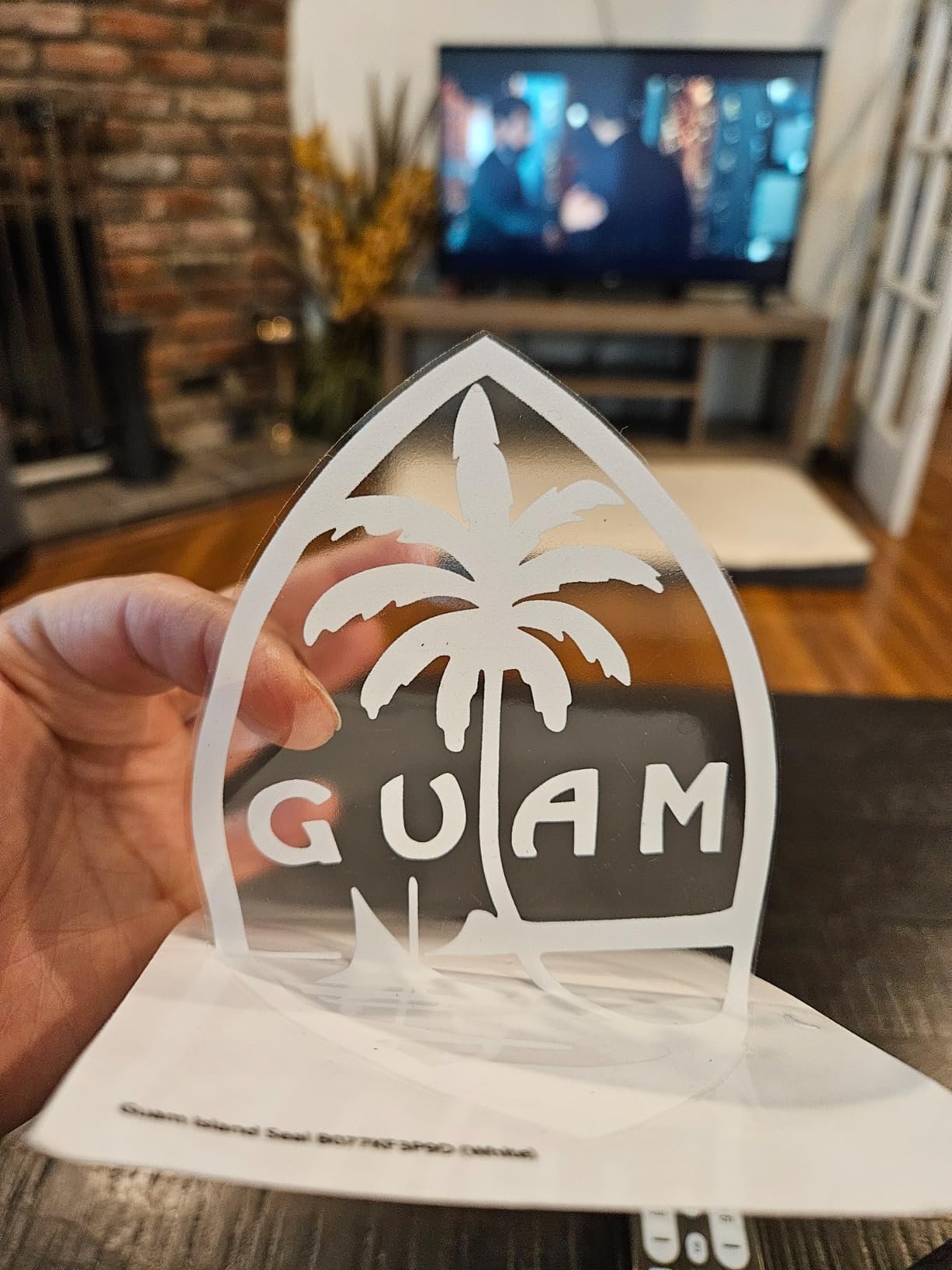 Amazon.com: - Guam Island Seal - Chamorro Chamoru Native - Cars Trucks ...