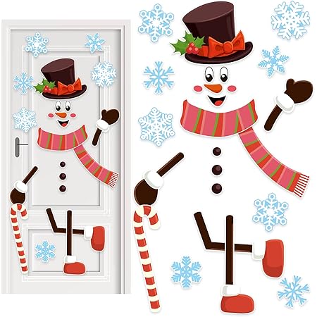 Amazon.com : Whaline 104Pcs Winter Classroom Tree Bulletin Board Set ...