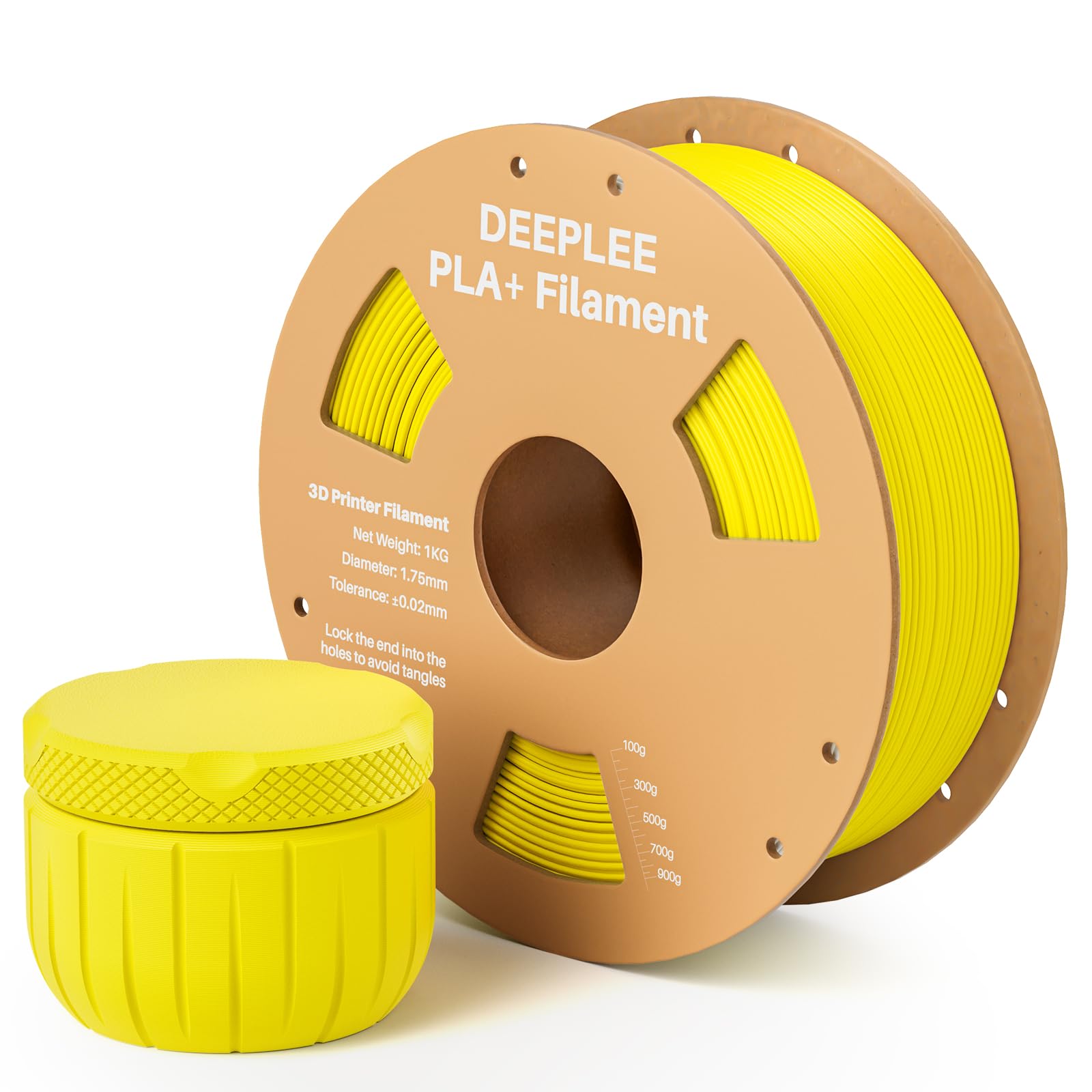 Amazon.com: DEEPLEE PLA+ 1.75mm 3D Printer Filament, PLA Plus with ...