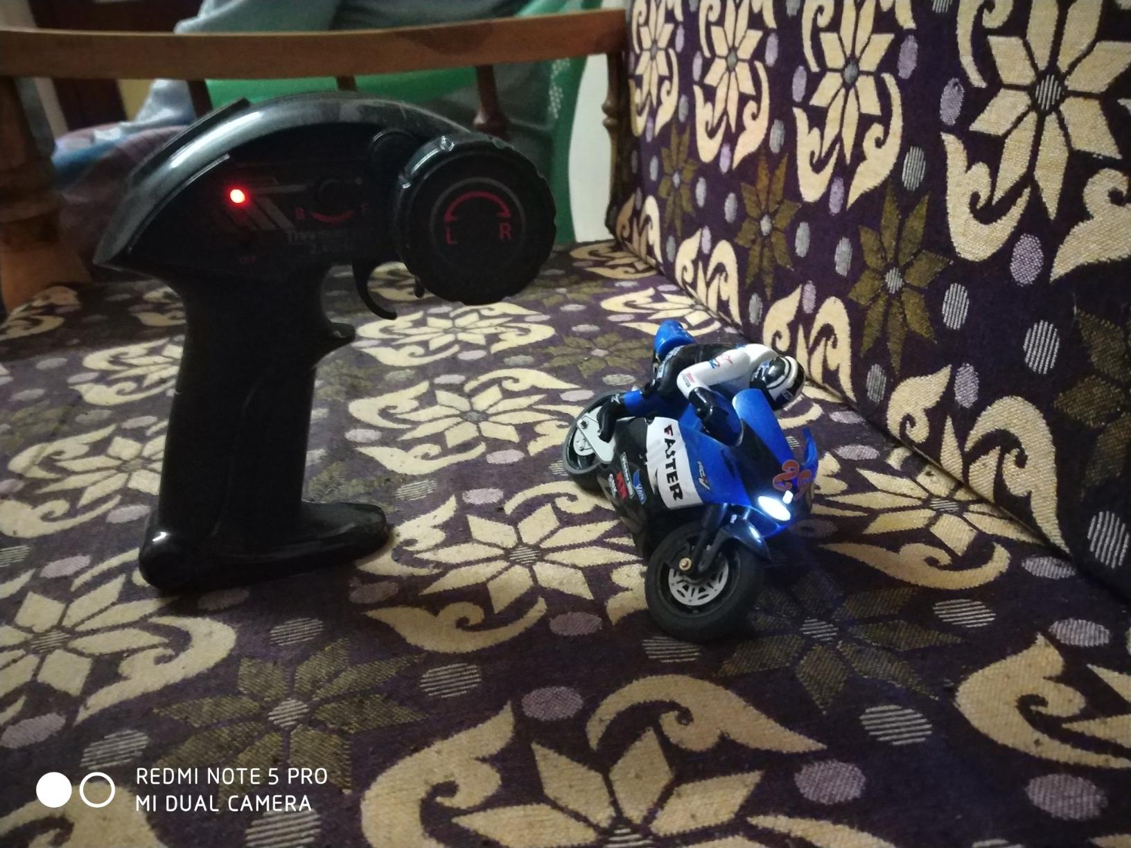 Buy The Flyers Bay 2.4 Ghz Mini RC Bike, Blue Online at Low Prices in ...