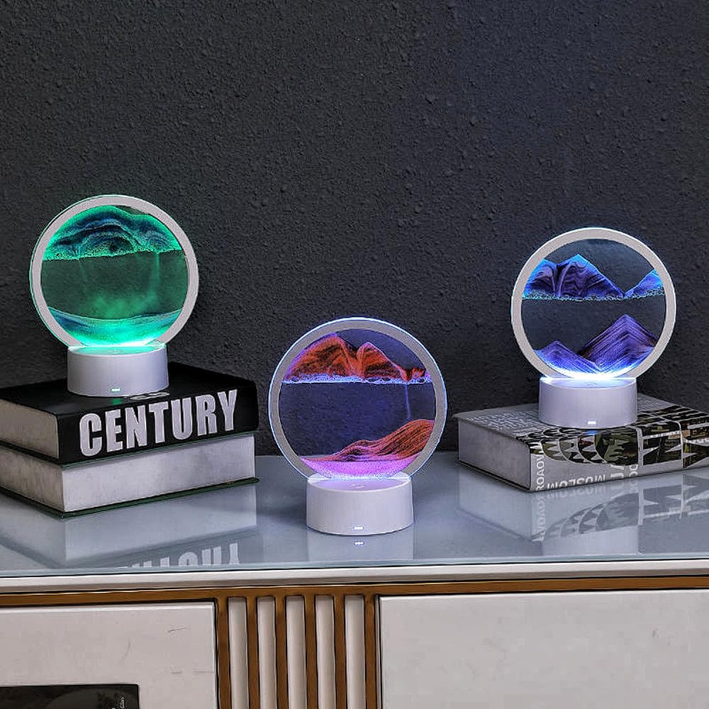 Snapklik.com : XIYUAN Moving Sand Art Picture 3D Deep Sea Sandscape In ...