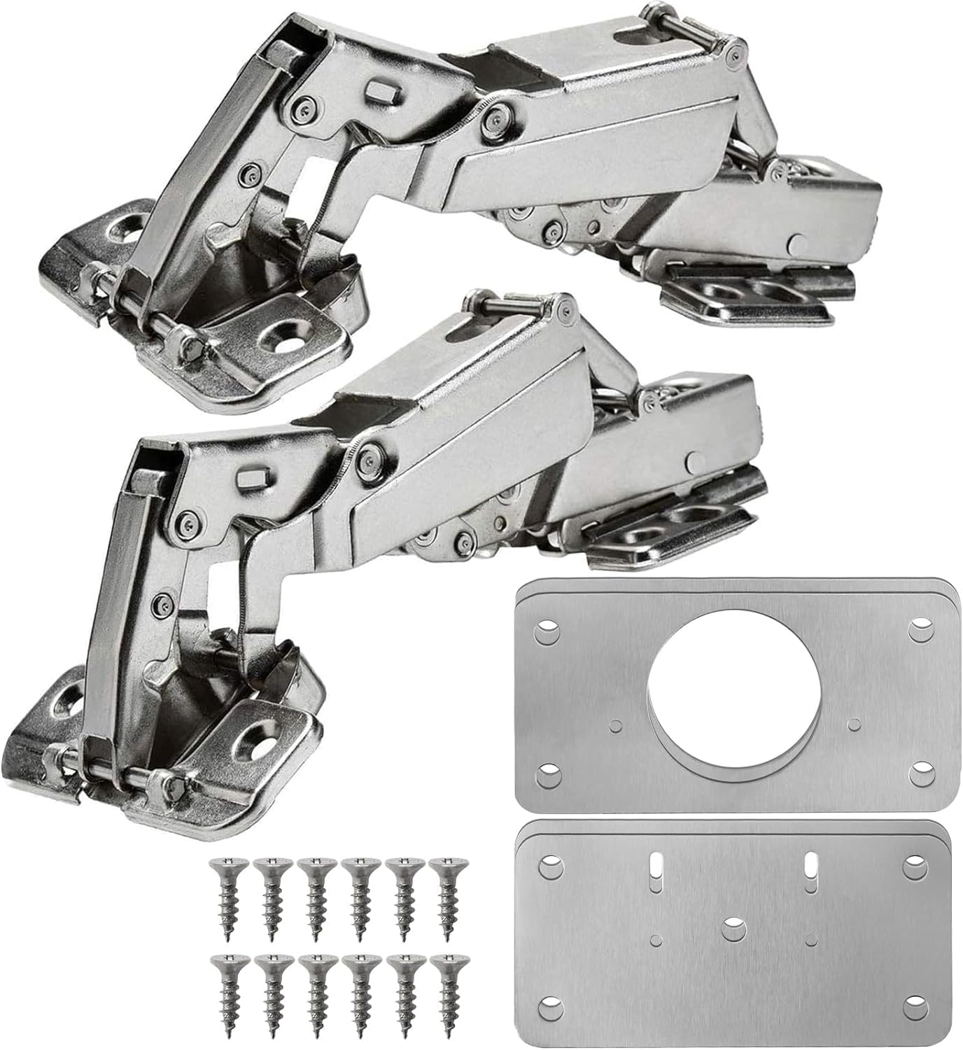 TamBee Lazy Susan Cabinet Hinge Corner Cabinet Hinge Bifold 175 Degree ...