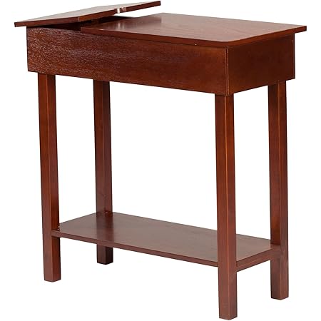 Amazon.com: OakRidge Chairside Table with USB Power Strip, 11-in. Wide ...