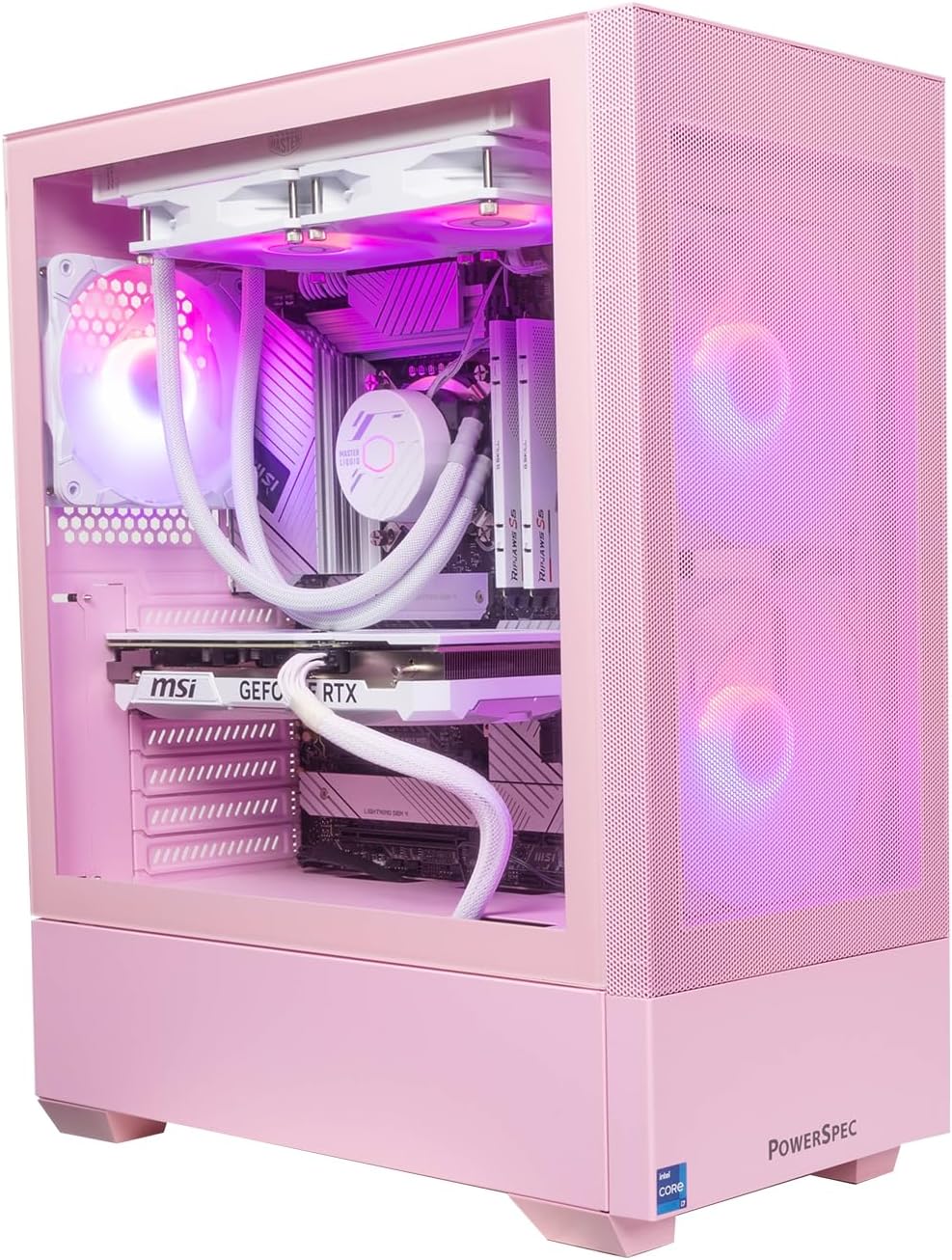 Amazon.com: Micro Center PowerSpec G452 Gaming Desktop PC, Intel Core ...