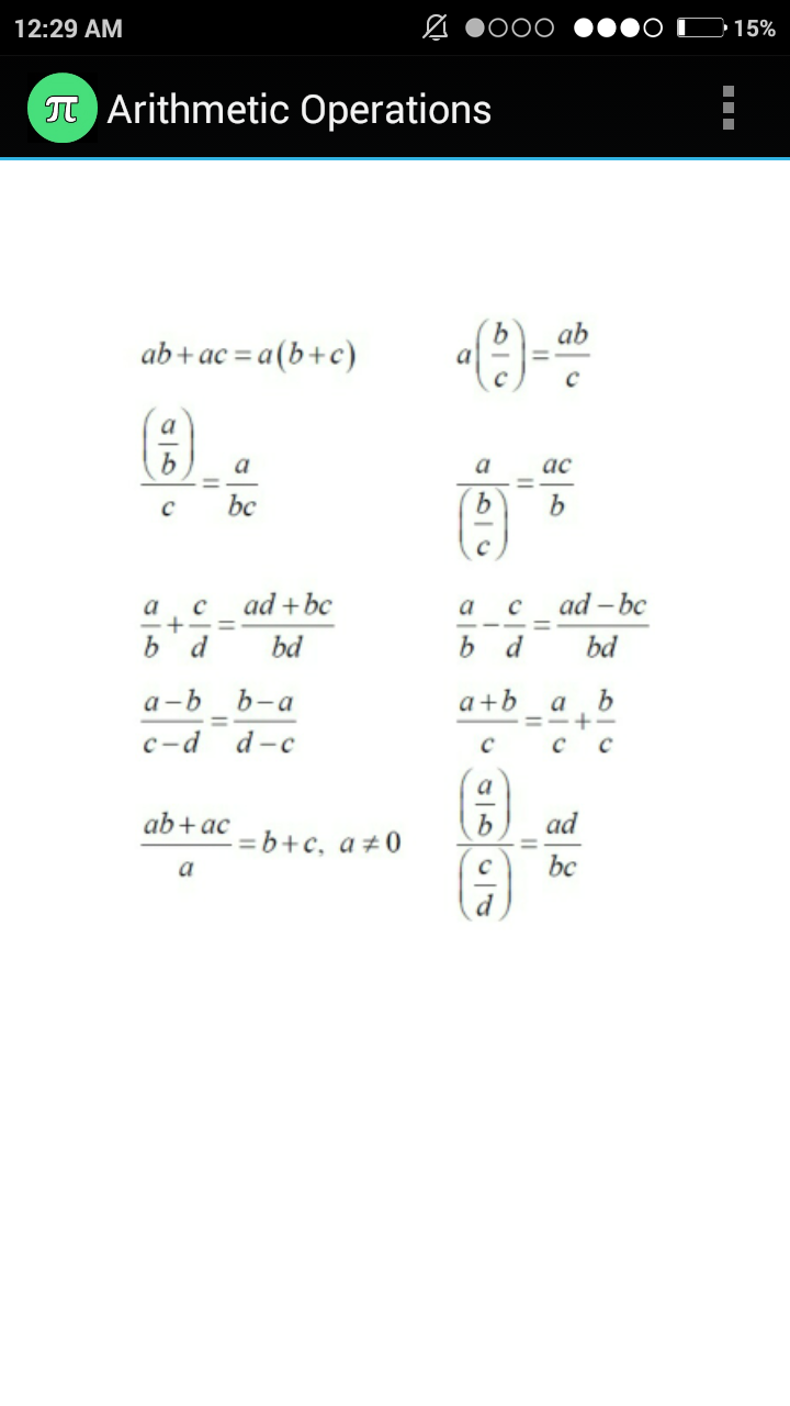Math Formula - App on Amazon Appstore