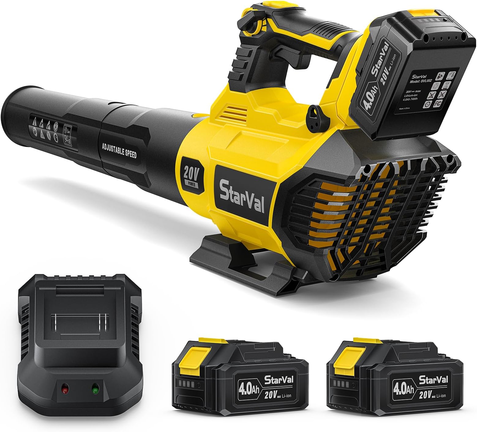 Amazon.com: Leaf Blower for Dewalt 20V Max Battery, Electric Leaf ...