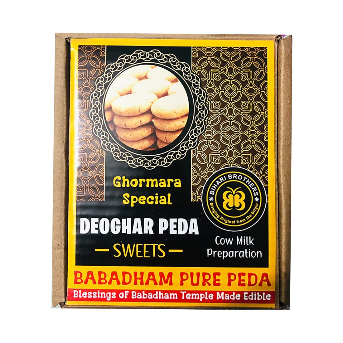 Bihari Brothers Bb&Co Deoghar Peda-500Gram | Ghormara Panda Home Made ...