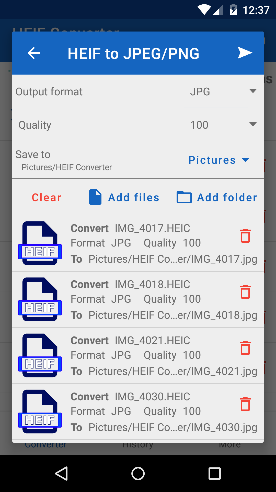 HEIC/HEIF/AVIF to JPEG, PNG Converter - Keep metadata - App on Amazon Appstore