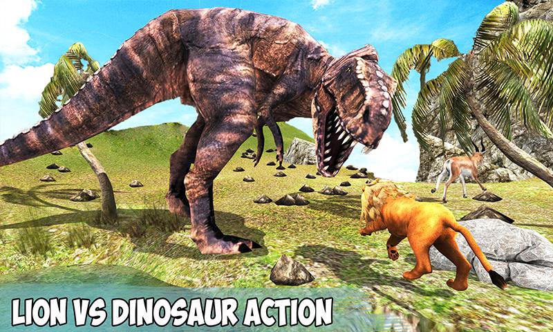 T-Rex Dino & Angry Lion Attack:Amazon.co.uk:Appstore for Android