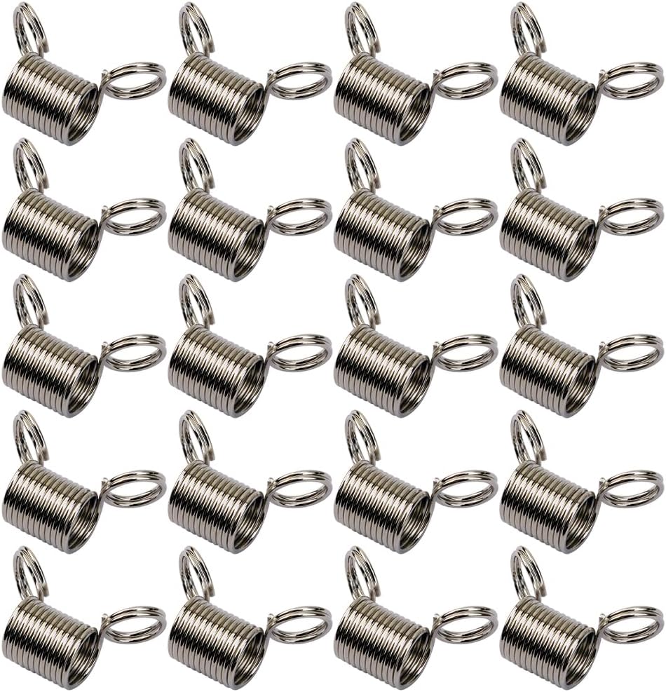 Amazon.com: uxcell 20Pcs Beads Stopper, Mini Spring Clamps Bead Jewelry ...