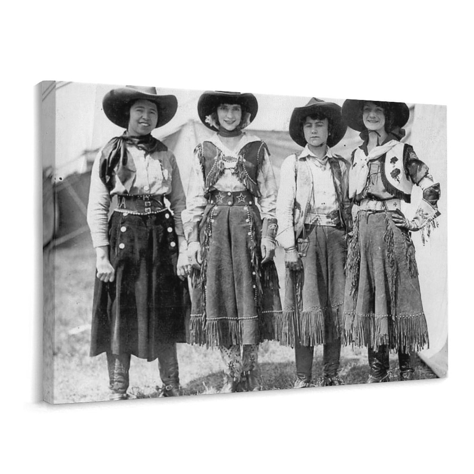 Old Western Cowgirls