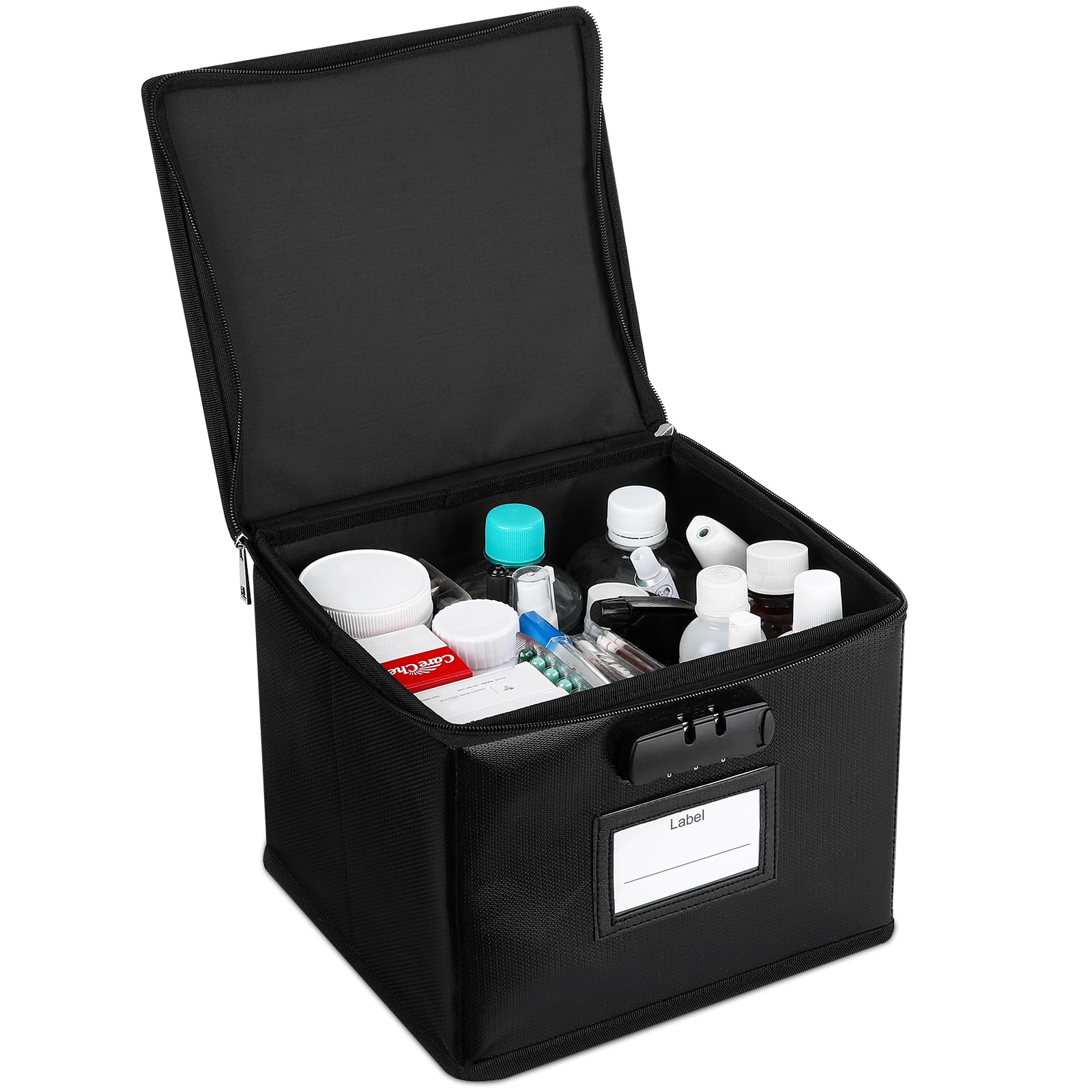 Amazon.com: Medicine Lock Box for Medication Safe Storage, Family ...