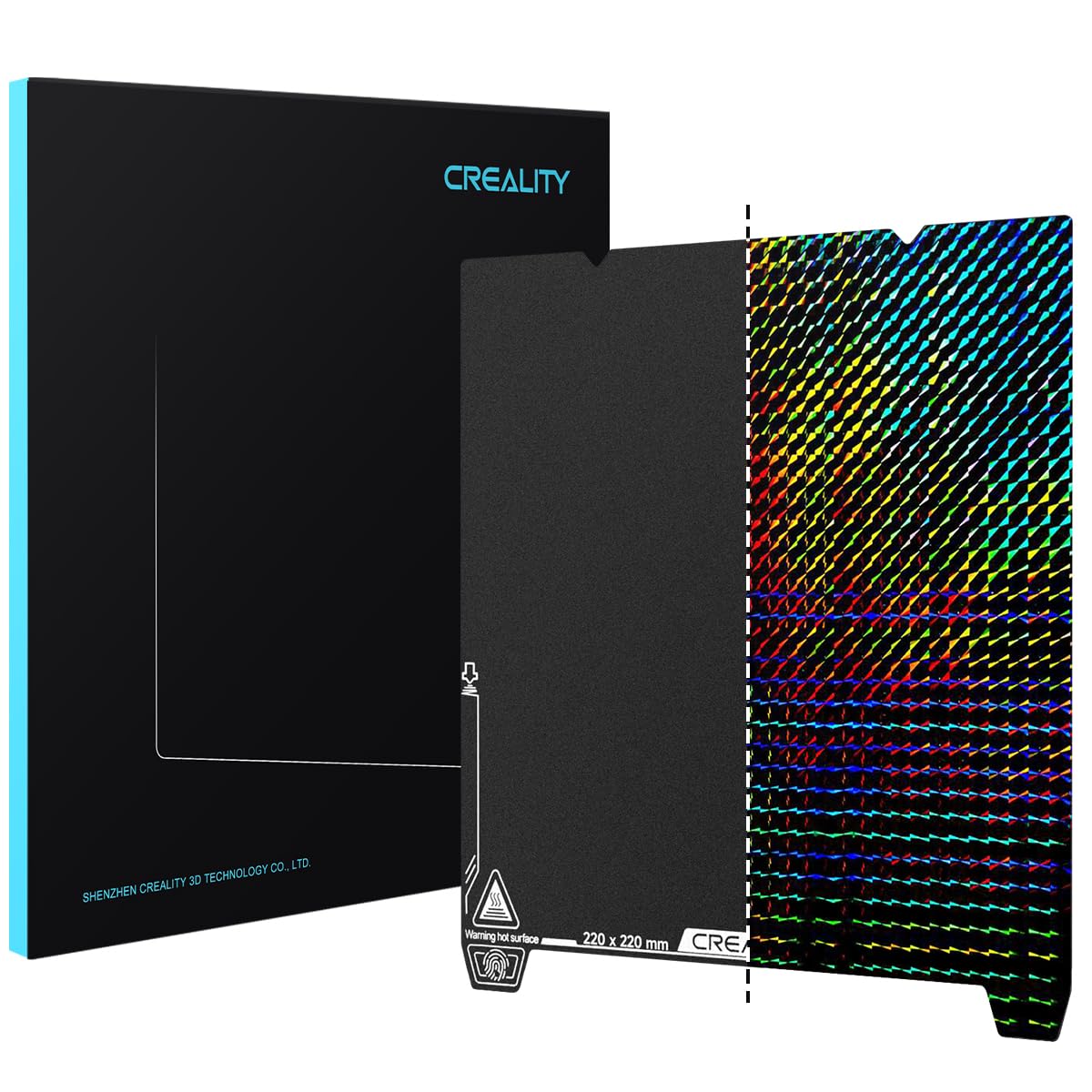 Amazon.com: Creality Official PEI+PET Double Sided Build Plate, 235 ...