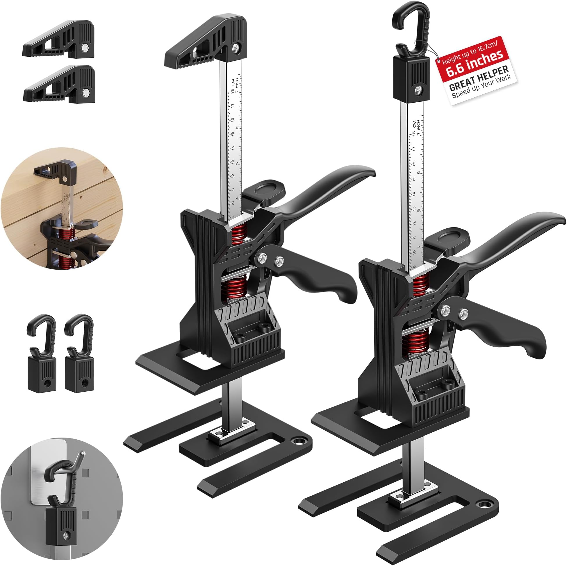 Amazon.com: Kolvoii Labor Saving Arm Jack, 2 Pack Hand Lifting Jack ...