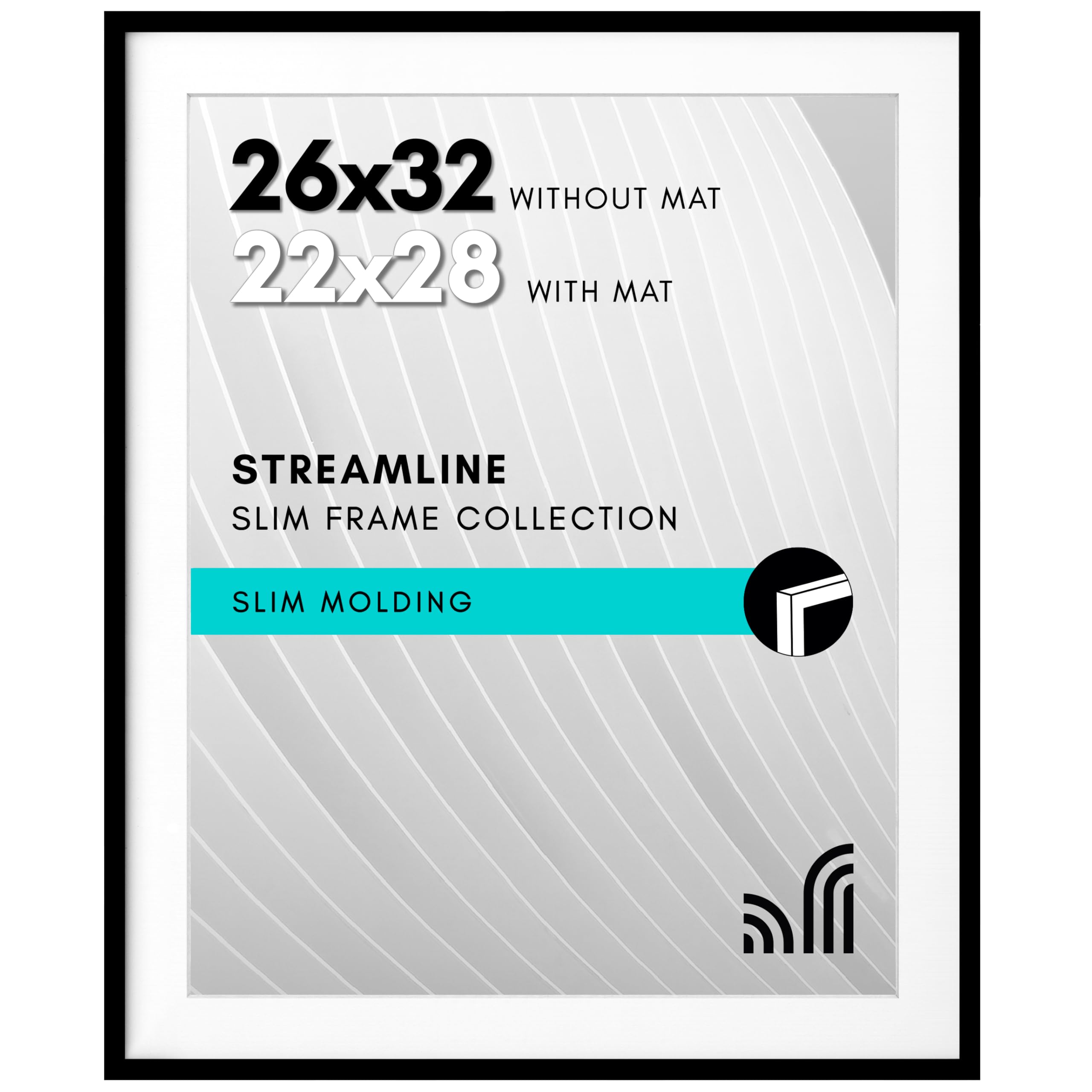 Amazon.com - Americanflat 26x32 Picture Frame with Polished Plexiglass ...