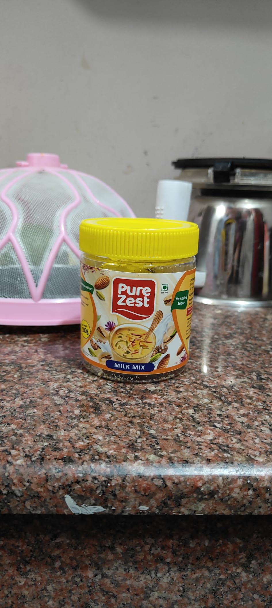 PureZest Kesar Dry Fruits Milk Mix Powder | Healthy Drink Mix Milk ...
