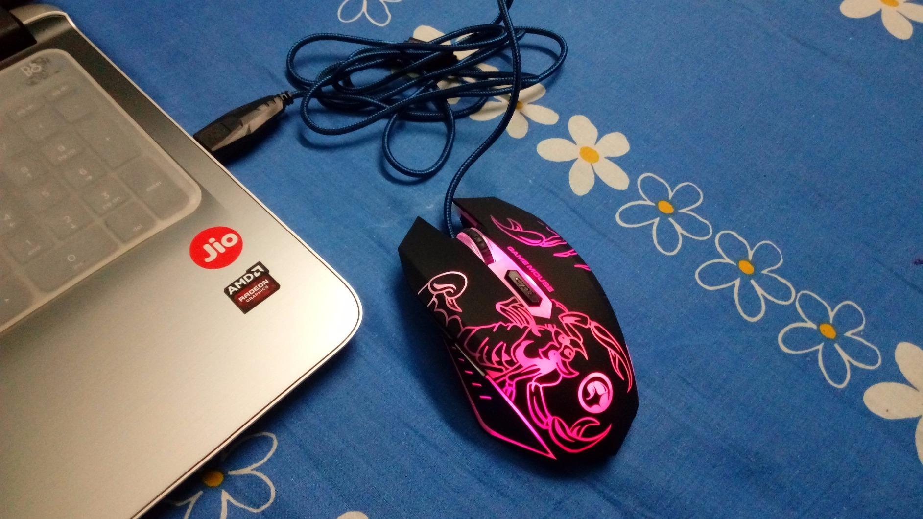 Amazon.in: Buy Marvo Scorpion Luminous M316 Gaming Mouse (Black) Online ...