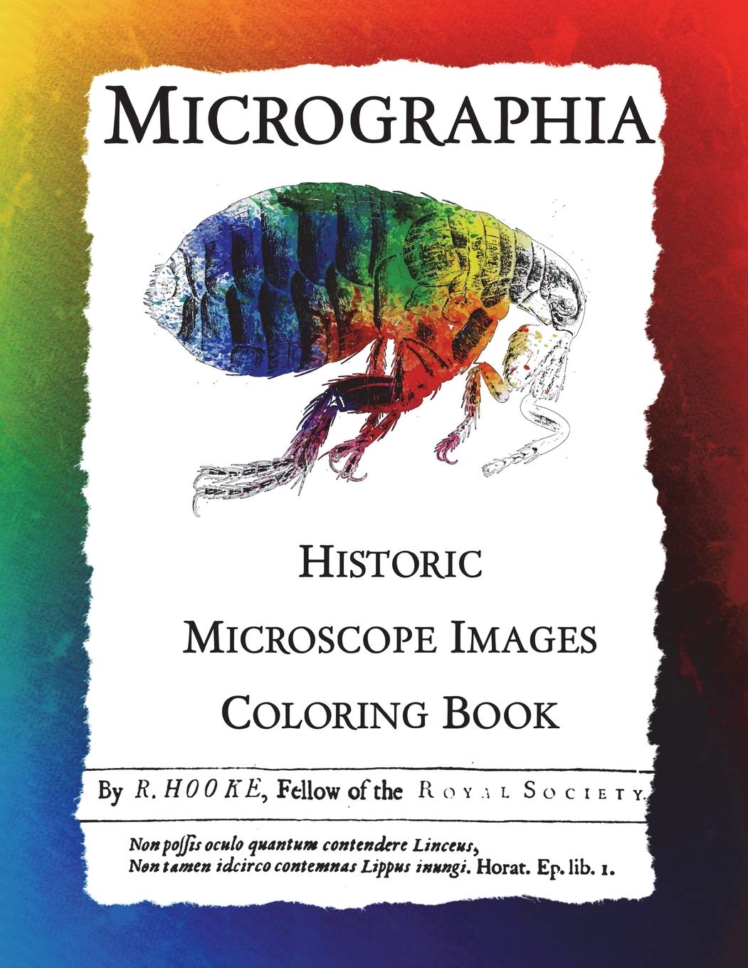Micrographia: Historic Microscope Images Coloring Book: Volume 1 ...