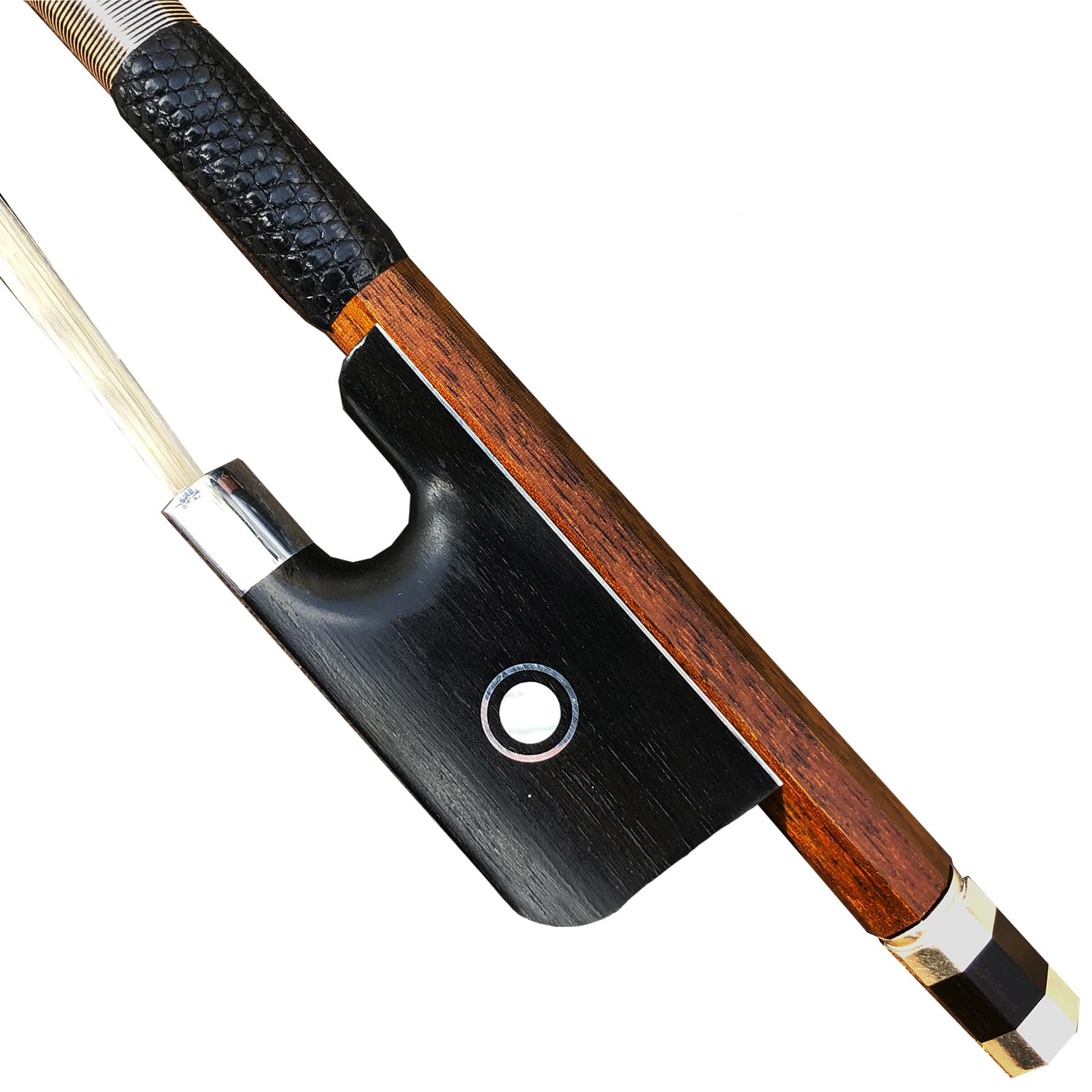 Snapklik.com : WinsterBow Cello Bow IPE Wood Cello Bow Unbleached White ...